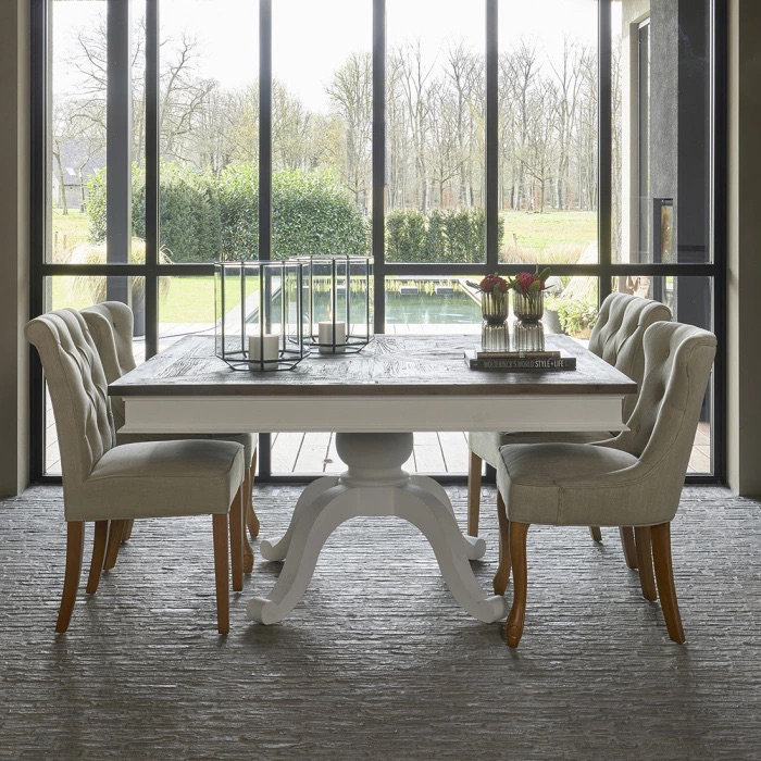 Belvedere wooden dining table store